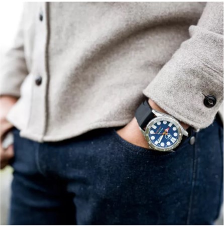 See Now, Buy Now: The Komrade White Pointer Watch Is Ready for Summer ...