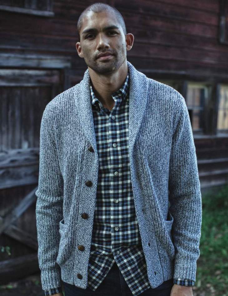 See Now, Buy Now: Bundle Up with this Classic Cardigan from Faherty ...