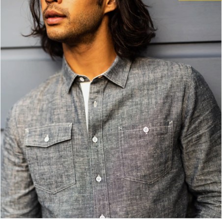 Style Pick of the Week: Wellen Hemp Chambray Work Shirt | The Style Guide